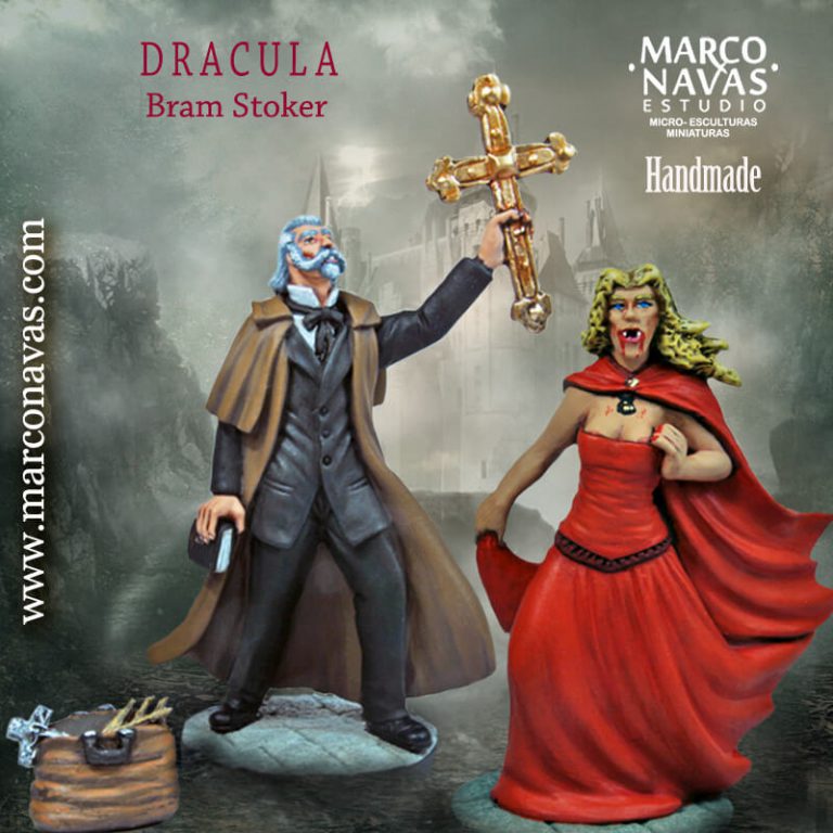 Dracula, Pack Lucy & Van Helsing, The Figures. - Marco Navas Studio