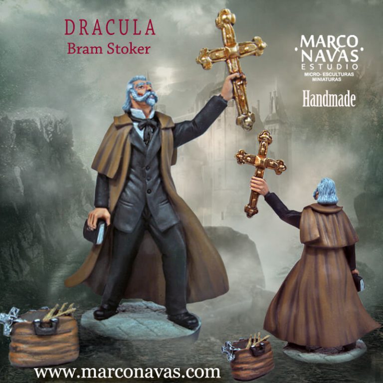 Dracula, Pack Lucy & Van Helsing, The Figures. - Marco Navas Studio