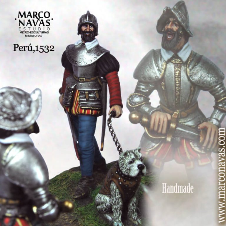 Escenas Históricas, Perú 1532, El Diorama. - Marco Navas Studio