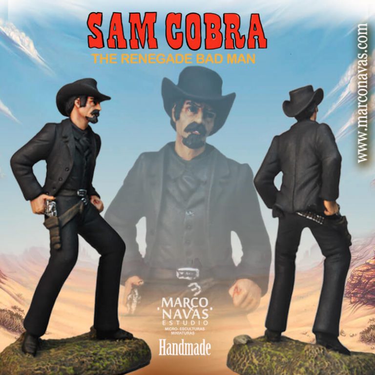 Johnny West, Sam Cobra, The Figure. - Marco Navas Studio