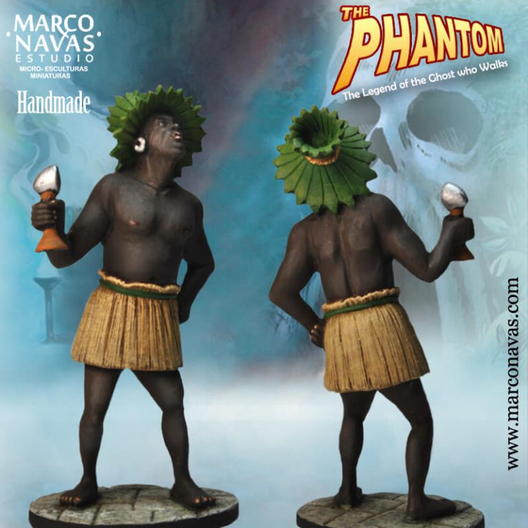 Comic, The Phantom, Guran, The Figure. - Marco Navas Studio