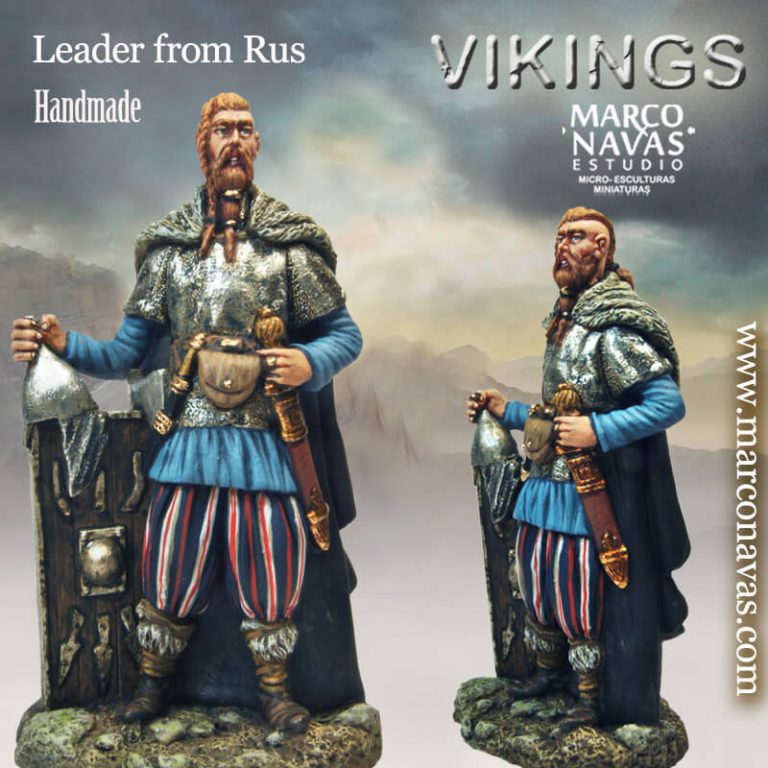 Vikings, Leader From Rus, The Figure. - Marco Navas Studio