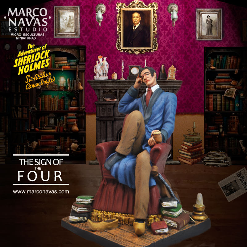 Sherlock Holmes, El Signo de los Cuatro, Sherlock Holmes. La Figura ...