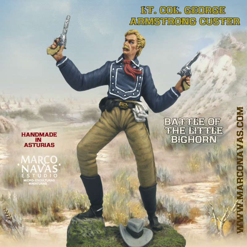 Little Bighorn Battle, Lt. Col. George Armstrong Custer, The Figure ...